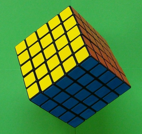 5x5x5 Professor terning, magiske terning