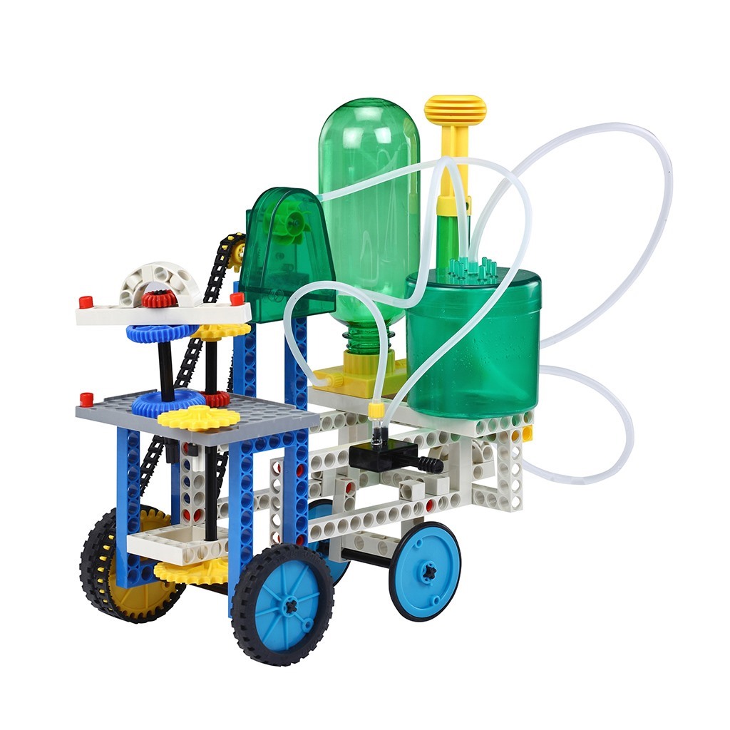 Gigo byggesæt 7323 - Byg biler, der kører på vand- eller luft-tryk