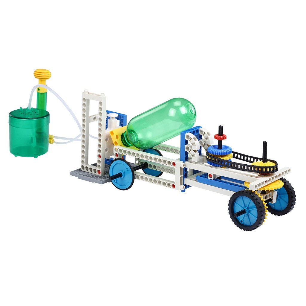 Gigo byggesæt 7323 - Byg biler, der kører på vand- eller luft-tryk