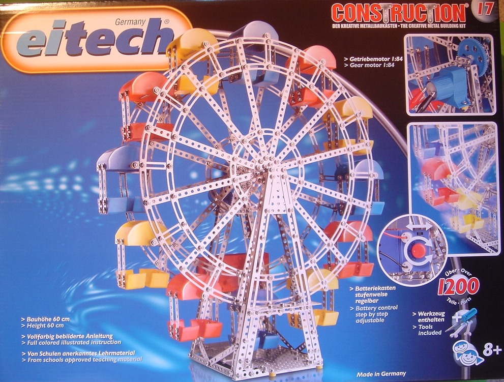 Byg kæmpe pariserhjul med motor - Eitech - Legetøj fra Captoy