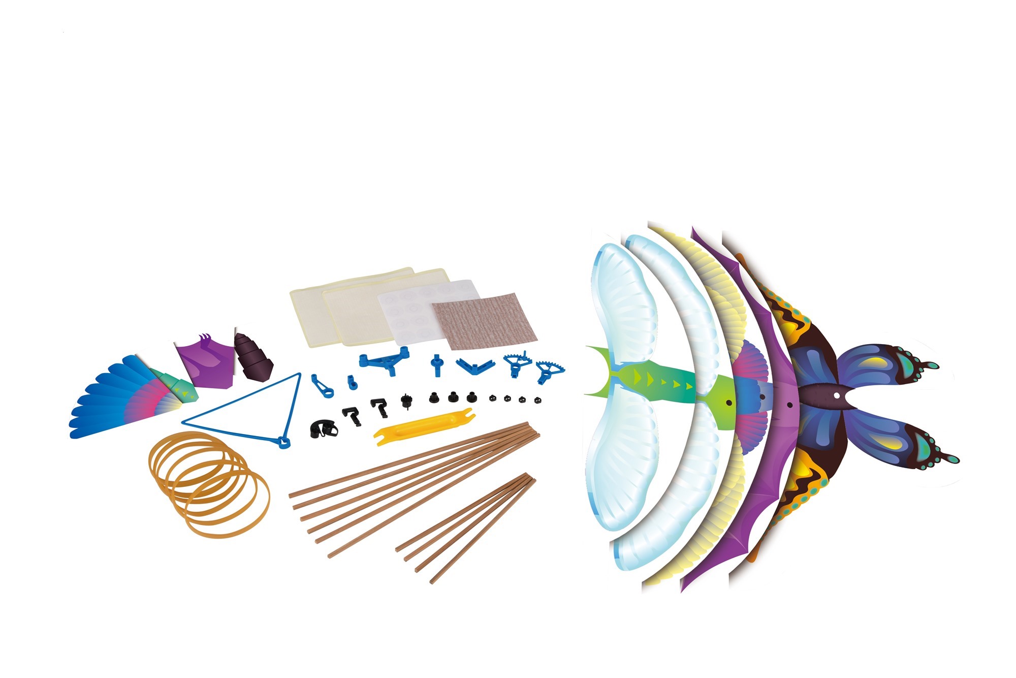 GI-7405 Ornithopter - Flyver med vinger.