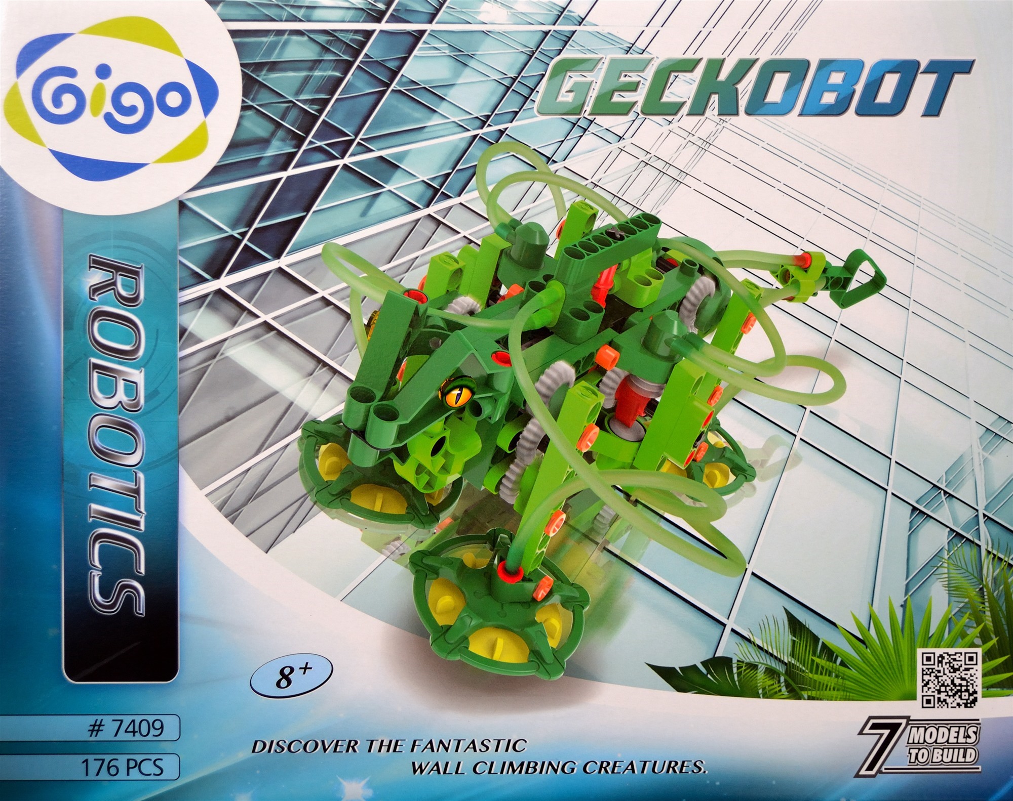 Gigo 7409 Geckobot - Pneumatik / lufttryk robot
