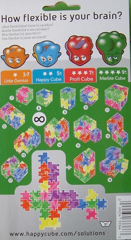 Happy Cube Expert - 6'er pakke