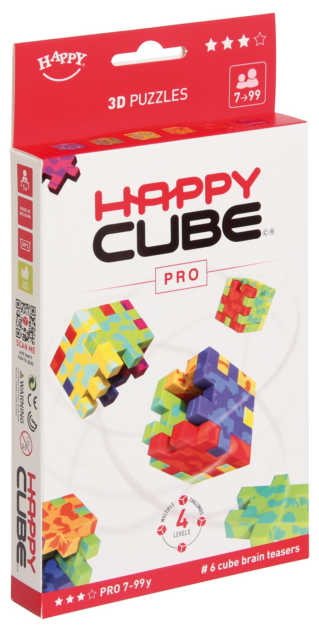 Happy Cube Pro - 6'er pakke