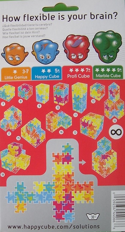 Happy Cube Pro - 6'er pakke