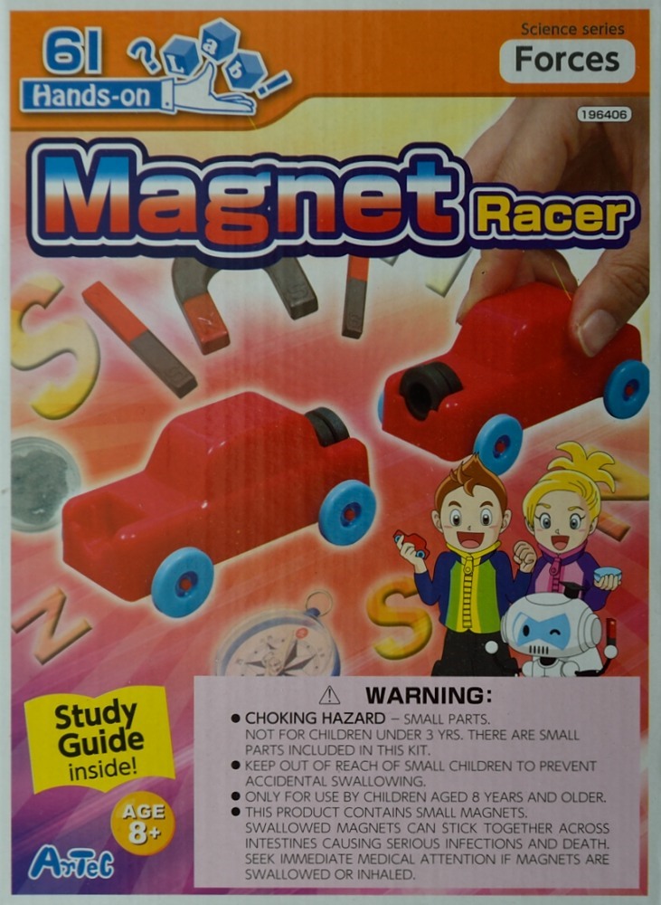 Magnet racerbil - Legetøj fra Captoy