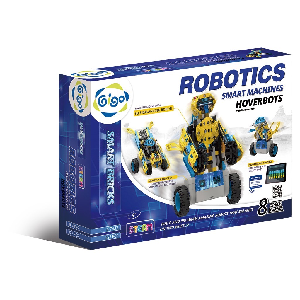 GI-7433 - Hover-bot robotter: Programmerbar balance robotter