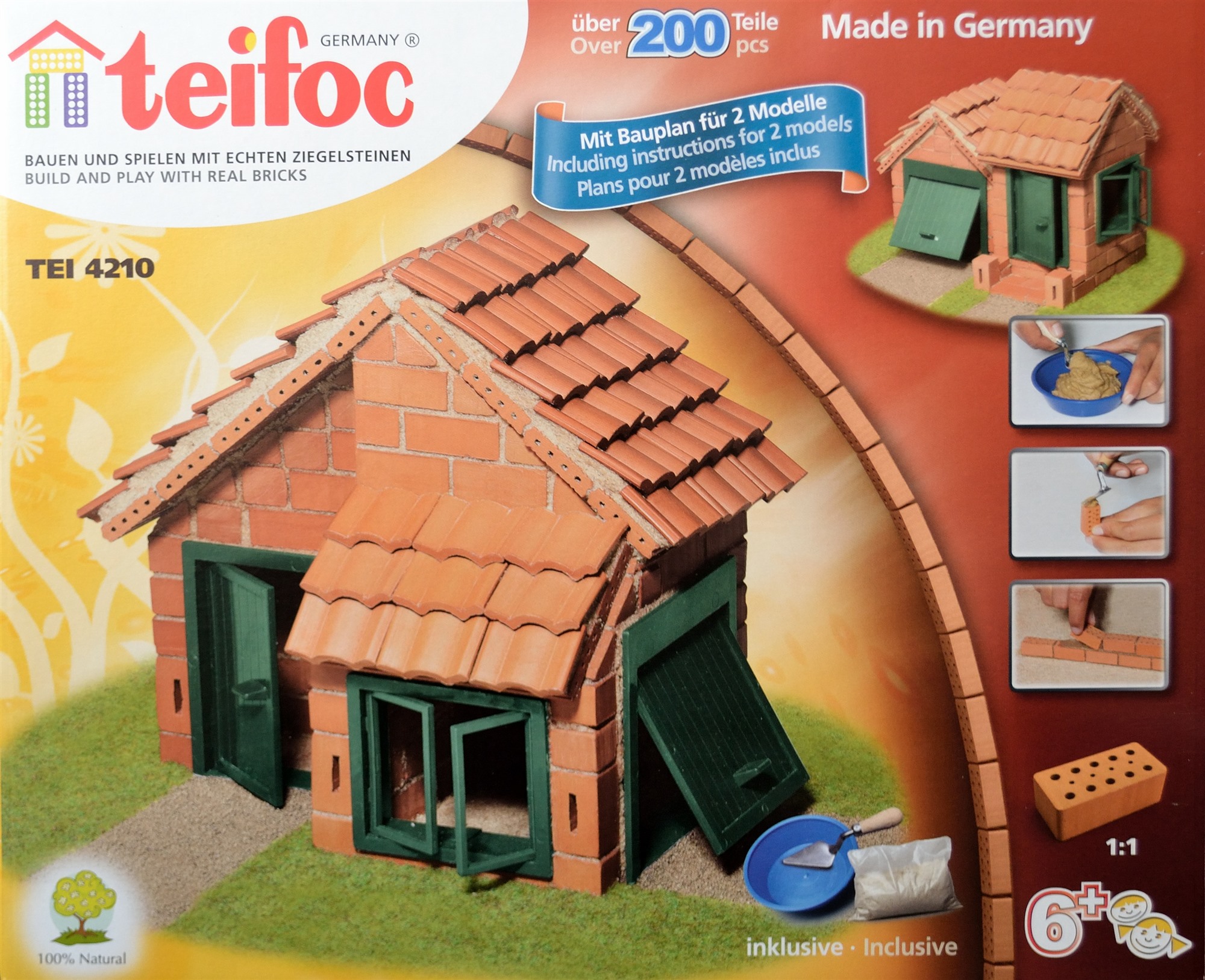 Teifoc 4210 byggesæt - Huse med tegl